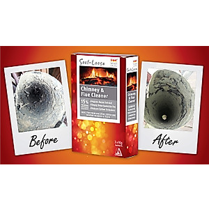 Firewise 18 Treatments Soot-Loose Chimney & Flue Cleaner Dissolves Soot, Tar and Creosote Increases Heater Efficiency, Reduces Smoke Emissions & Non-Corrosive