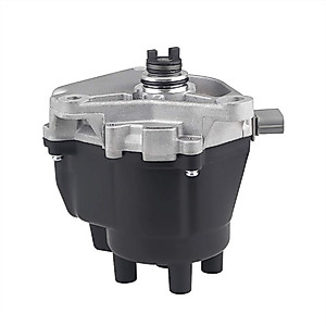 JDMON Compatible with Ignition Distributor Acura Honda Accord LX EXCL L4 2.3L 1998 1999 2000 2001 2002 Replace 30100-PAA-A01 30100-PAA-02 Includes Ignition Module Cap And Rotor