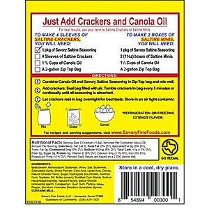 Savory Saltine Seasoning, 1.4 Ounce (Pack of 2)