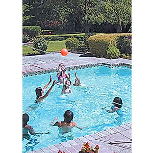 Poolmaster Pro Rebounder Swimming Pool Basketball and Volleyball Game Combo, In-Ground Pool