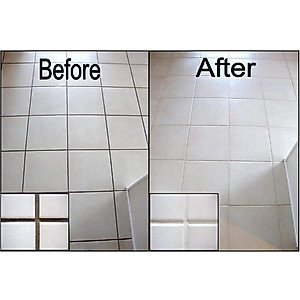 Mapei Grout Refresh Colorant and Sealer: Grout Paint and Sealant - 8 Ounce Bottle, Chamois