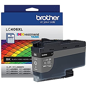 Brother LC406XLBK High Yield Black Ink Cartridge