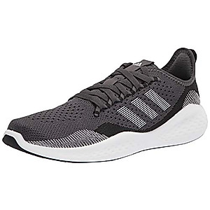 adidas mens Fluidflow 2.0 Running Shoe, Core Black/Ftwr White/Grey Six, 11.5 US