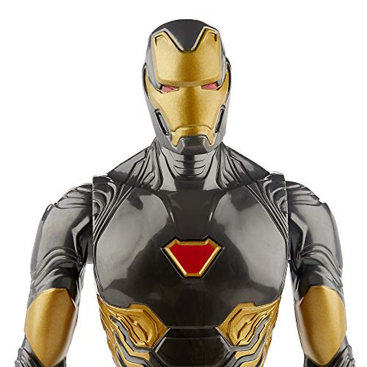 Avengers Marvel Titan Hero Series Blast Gear Iron Man Action Figure, 12-Inch Toy, Inspired by The Marvel Universe, for Kids Ages 4 and Up