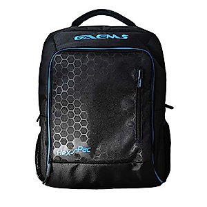 GAEMS Hex Pac Backpack -Compatible with PlayStation 4, Pro, PlayStation 4 Slim, Xbox One, S, Xbox One X, Nintendo Switch, PS3, Xbox 360, Laptops, and Other Electronic Items - PlayStation 4