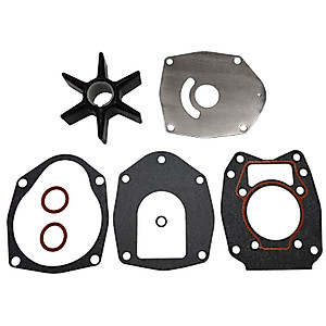 UanofCn 43026T6 Water Pump Impeller Kit for Chrysler Force Honda Mercury Mariner 40-250 HP Outboard Boat Engines 47-43026Q06 47-43026Q5 Sierra 18-3214