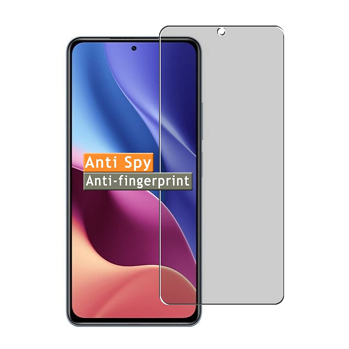 Vaxson Privacy Screen Protector, compatible with Lenovo ThinkPhone by Motorola Moto Anti Spy Film Protectors Sticker [ Not Tempered Glass ]