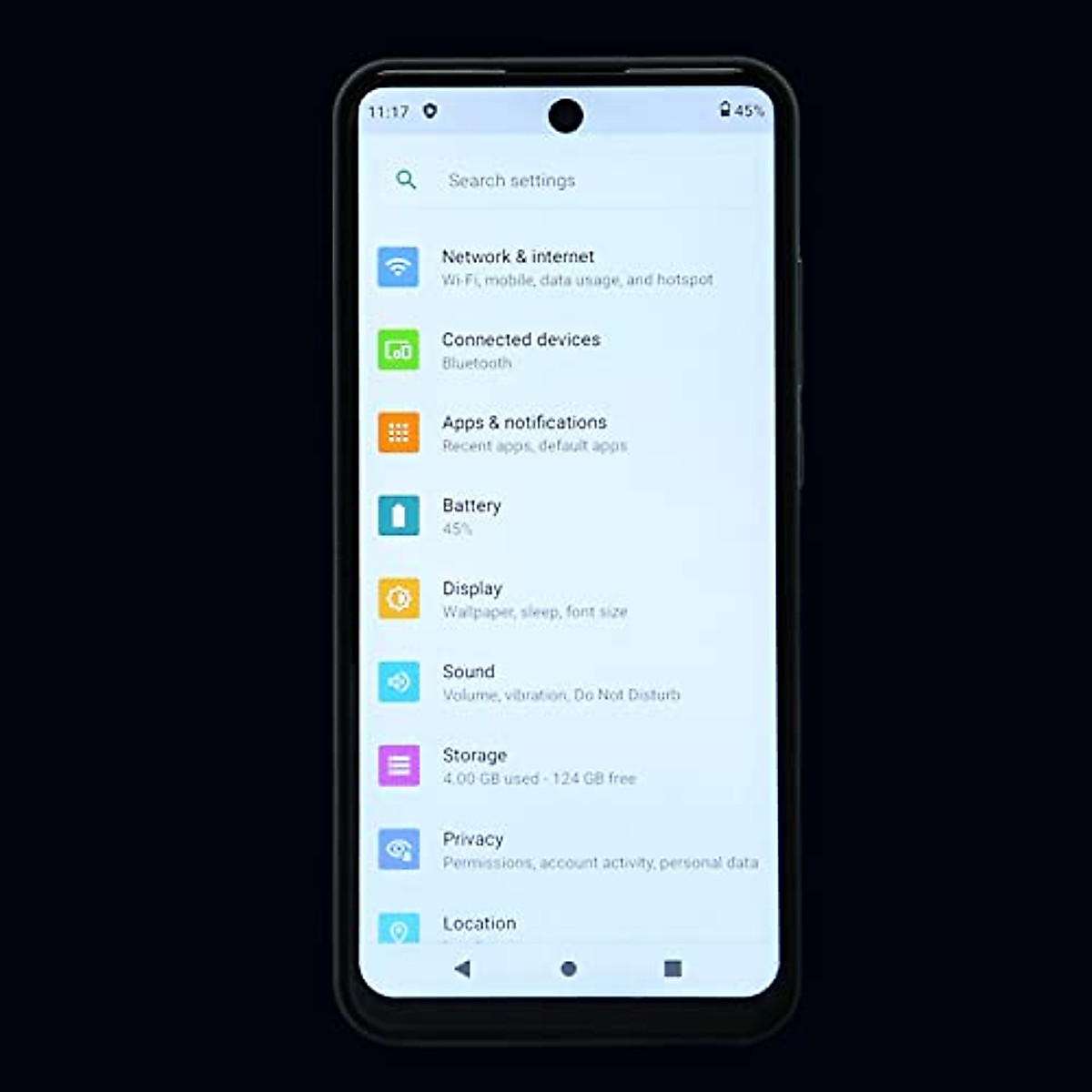 4G Network Cellphone Unlocked Cellphone 99% Screen Rate 128GB ROM for Spare Phone (US Plug)