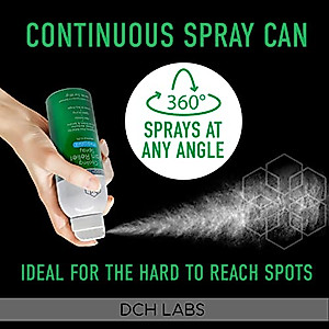 DCH Labs Cooling Pain Relief Spray, with 10.5% Menthol, for Arthritis & Backaches, 3 oz, 2-Pack