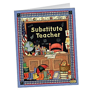 Teacher Created Resources Substitute Teacher Pocket Folder from Susan Winget (4836)