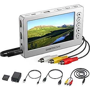 VIXLW Video to Digital Converter, VHS to Digital Converter, Video Capture Device, Analog VHS VCR Hi8 Mini DV Video Recorder,AV/RCA to HDMI Adapter/Converter,Support 720P/1080P,TV/Tape Player/Camcorder