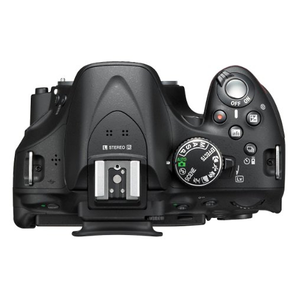 Nikon D5200 Digital SLR Camera Body Only - Black (24.1MP) 3 inch LCD