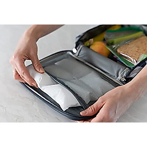 Nice Packs Dry Ice for Coolers – Lunch Box Ice Packs – Dry Ice for Shipping Frozen Food – Ice Packs for Kids Lunch Bags – Reusable Ice Packs – Long Lasting - Flexible