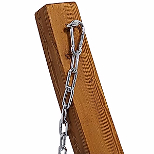 Sunnydaze 12-Foot Curved Wood Hammock Stand Only - 2-Person Wooden Hammock Arc Stand - Heavy-Duty 400-Pound Capacity