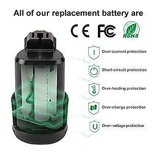 Hanaix 3.0Ah 12V Max Li-ion Replacement Battery for Dremel B812-03 B812-02 8200 8220 8300 B812-01 Rotary Oscillating Cordless Tools for Dremel 12V Battery