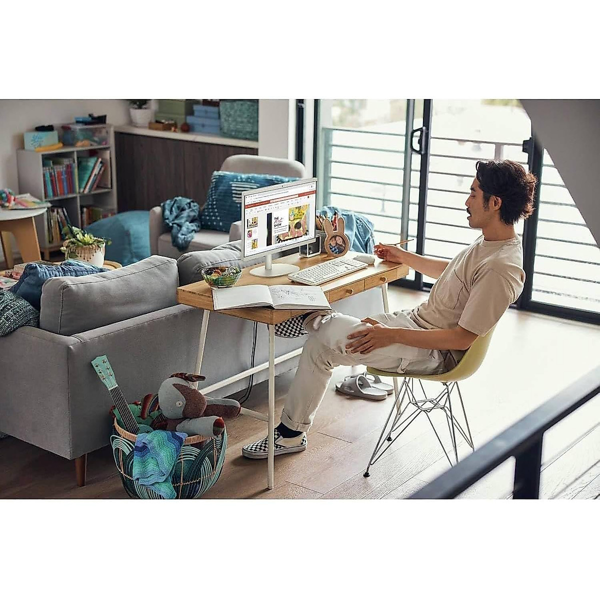 HP 60 / 60Xl (N9h59fn) Ink Cartridges (Tri-Color/Black) 2-Pack in Retail Packaging