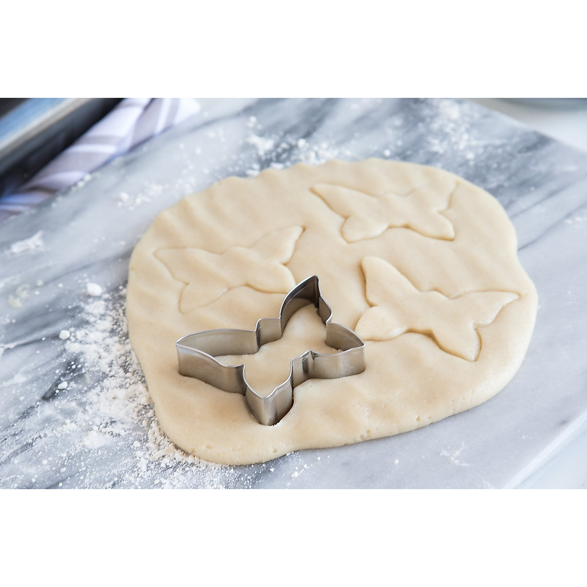 Darice Butterfly Cookie Cutter, STD, Silver