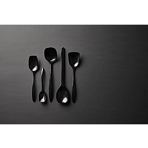 Rosti Spoon - Solid - Melamine - Black