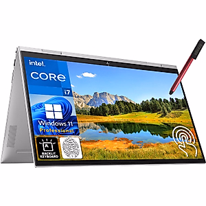 HP Envy x360 15.6" Touchscreen FHD 2-in-1 Business Laptop Computer, 12th Gen Intel 12-Core i7-1260P, 32GB DDR4 RAM, 2TB PCIe SSD, WiFi 6, BT 5.3, Backlit KB, Windows 11 Pro, BROAG 64GB Flash Stylus