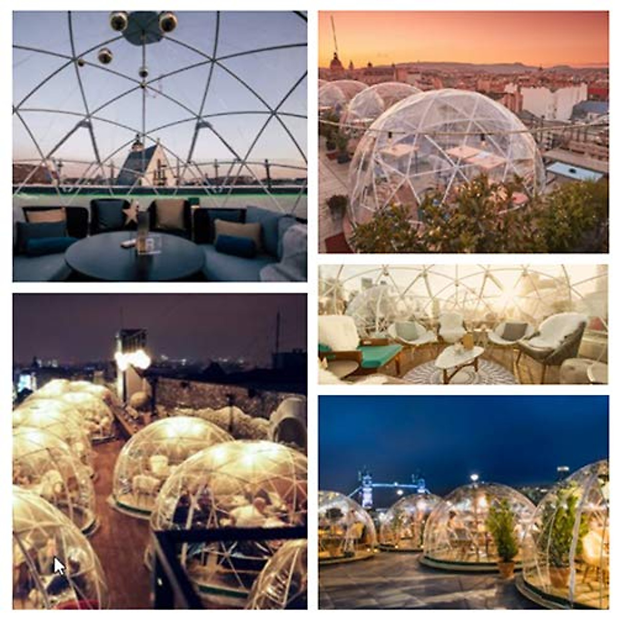 Garden Igloo - Improved Version V2 - 12' Walk-in Garden Dome Igloo