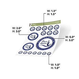 Zeta Phi Beta Sticker Vinyl Decal Laptop Water Bottle Car Scrapbook (Type 3 Seal)