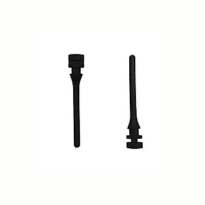 50 Pcs PC Case Fan Mouting Pin Soft Silicone Anti Noise Reducing Vibration Screws Fan Rivet for PC Case Fan or CPU Fan