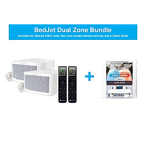 BedJet 3 Climate Control for Beds, Cooling Fan + Heating Air (Dual Temperature Zone - King Size)