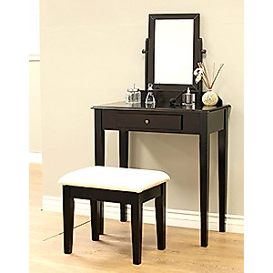 Frenchi Furniture Wood 3 Pc Vanity Set