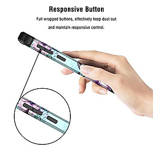 Casetego Compatible with Galaxy S9 Plus Case,Floral Three Layer Heavy Duty Hybrid Sturdy Shockproof Full Body Protective Case for Samsung Galaxy S9 Plus,Blue Flower