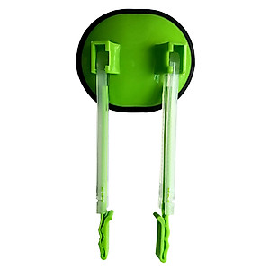 Baggy Rack - (2 Pack) Sandwich Bag Racks, Clip Food Storage Bags Onto Holder, Best Opener for Freezer & Storage Baggie - Ideal Plastic Kitchen Gadget, No Hassle Cooking Solutions For a Clean Pour