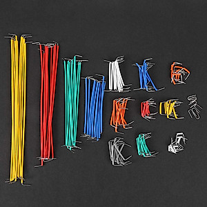 Preformed Jumper Wire, with Storage Box Breadboard Jumper Wires, for Prototyping Use. Convenient for Store and Fetch