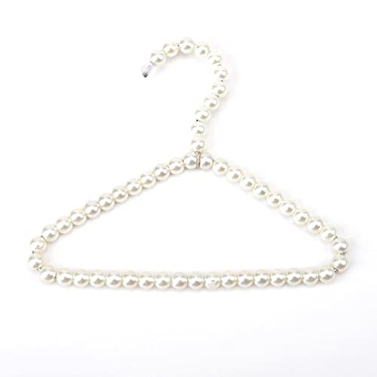 Balacoo 3pcs Kids Supplies Accessories Beads Drying White Baby Dress New for Hanger Clothes Pet Faux Children Puppy Coat Dog Hangers Cm Rack Cat Costume Grooming Animals Chihuahua Pearl