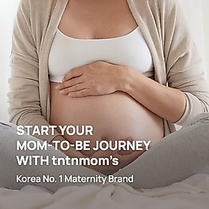 TNTNMOM'S Vegan Toothpaste for Pregnancy | Fluoride-Free, Folic Acid & Vitamin B6 Enriched | Prevents Tooth Decay, Plaque & Gum Issues | Gentle Formula for Morning Sickness Support | Rooibos, 4.2oz