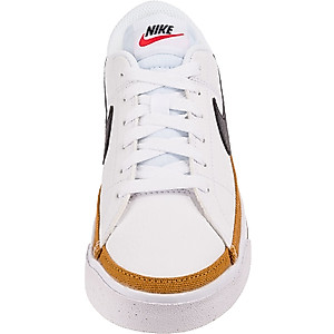 Nike Womens Court Legacy (White Black Desert Ochre, us_Footwear_Size_System, Adult, Women, Numeric, Medium, Numeric_8_Point_5)