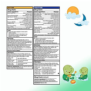 Infant And Baby Cold Medicine, Hyland's Naturals Baby Mucus + Cold Relief, Day & Night Value Pack, Decongestant And Cough Relief, 8 Fl Oz