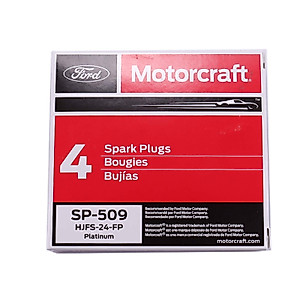 MAS Ignition Coils DG521 and Motorcraft SP-509 Spark Plugs compatible with Ford Expedition F-150 Super Duty F-250 F-350 F-450 F-550 F-350 F53 4.6L 5.4L 6.8L C1659 DG521 8L3Z-12029-A