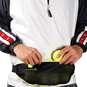 Lianth Tennis Ball Band for Holding Tennis Balls and Pickleballs Running Waist Bag for Women Men Kids…