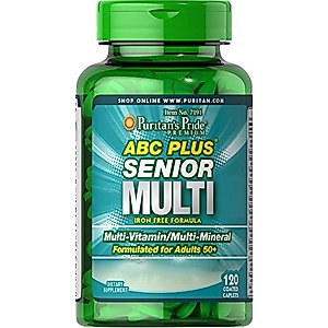 Puritan's Pride ABC Plus� Senior Multivitamin Multi-Mineral Formula