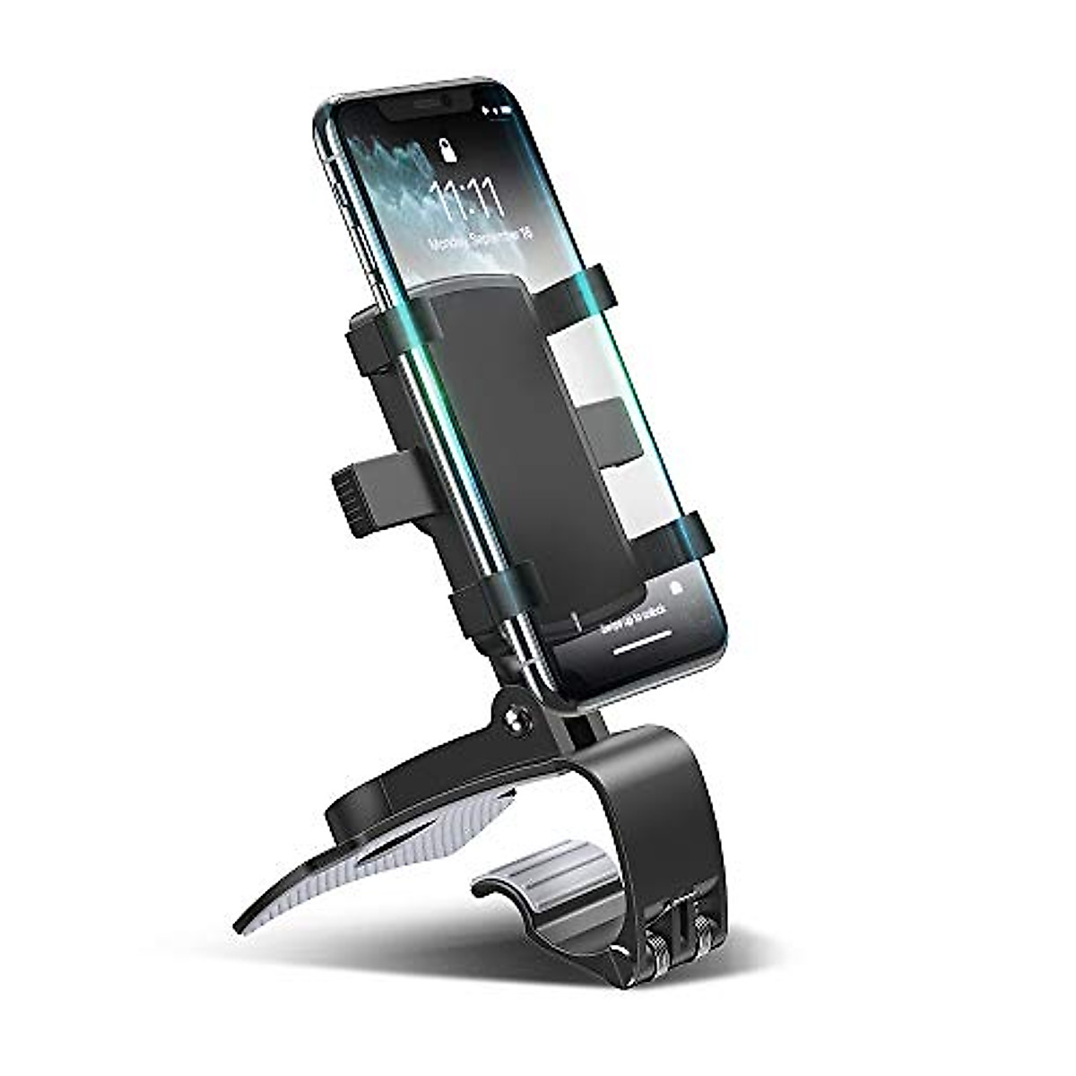 BelleViewWay Car Phone Holder Mount Upgrade 360-Degree Rotation Universal Car Cell Phone Holder Multi-Function Compatible w/ Smartphones iPhone Galaxy (Upgrade 360-Degree)