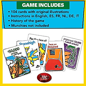 TDC Games Grass Card Game, Novelty Card Game for Adults, Fast Paced Card Game for 2-6 Players, Hilariously Fun Game to Play with Friends, Card Game for Game Night