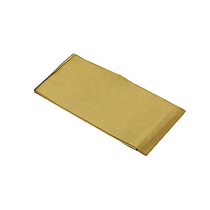 I-MART Pack of 6 Blank Satin Sash, Princess, Beauty Queen, Homecoming, Winner, Mayor, Make Your Own Pins, Party Plain Pageant Sashes, Gold