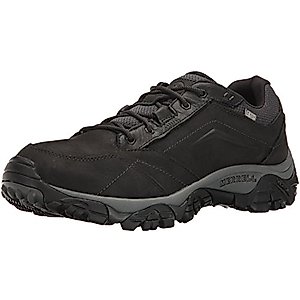 Merrell Men's Moab Adventure Lace Waterproof Hiking Shoe, Black, 9.5 M US