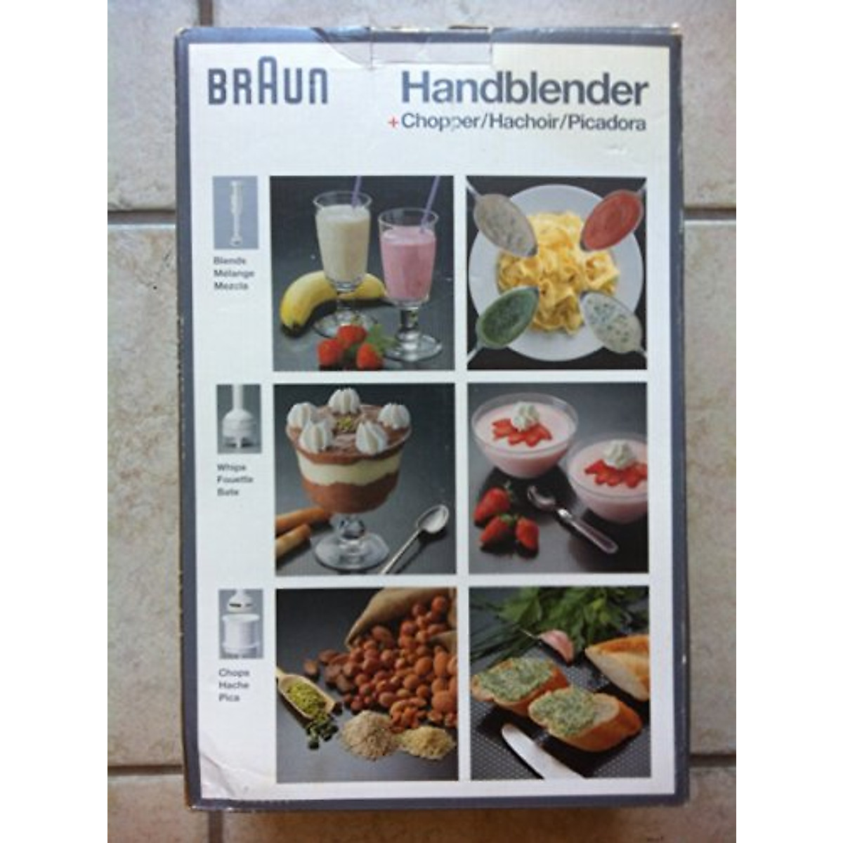 Braun Hand Blender + Chopper MR 370
