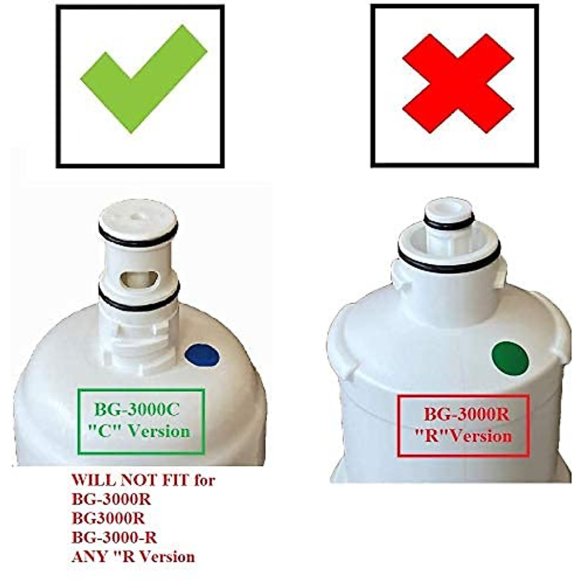 AFC Brand, Water Filter, Model # AFC-APH-1200-2-12000SC, Compatible with Body Glove(R) BG3000 Water Filter Cartridge2 - Filters