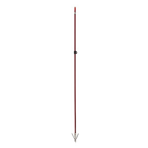 Cajun Bowfishing Fiberglass and Carbon Infused Arrow with Piranha Long Barb XT Point - Improved Shaft Design, Tougher Barbs, and Quick Fish Removal