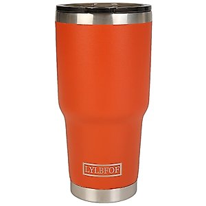 LYLBFOF Insulated Tumblers, 30 oz Stainless Steel Tumbler with Lid Double Wall Travel Water Bottle Cup Coffee Mug for Ice and Hot Beverage