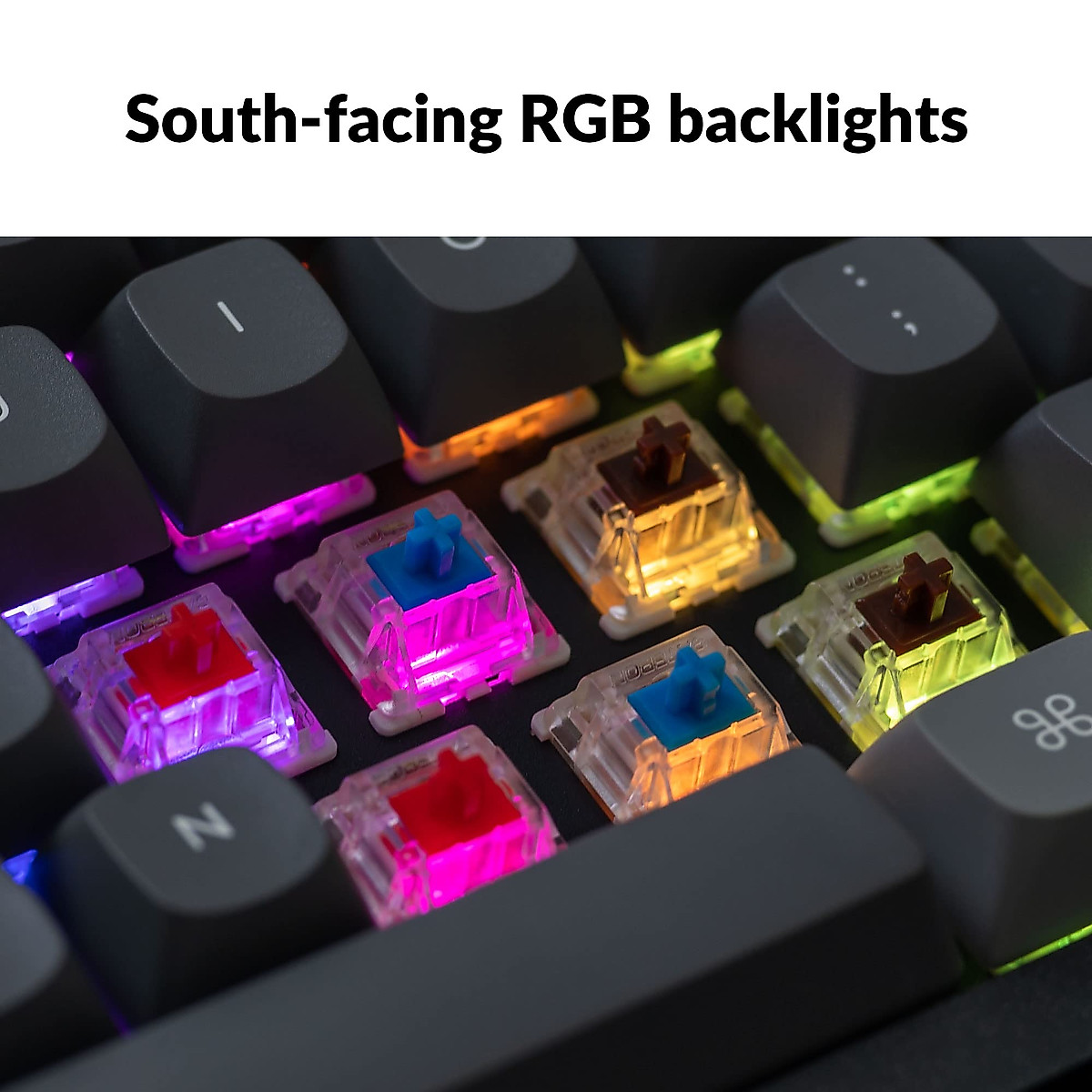 Keychron Q6 Wired Custom Mechanical Keyboard, QMK/VIA Programmable Macro, Full-Size Aluminum RGB Backlit, Double Gasket Hot-Swappable Gateron G Pro Brown Switch Compatible with Mac Windows Linux-Grey
