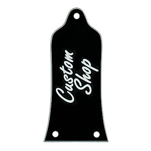 guitar parts TRUSS ROD COVER Engraved Fits EPIPHONE, CUSTOM SHOP BLACK