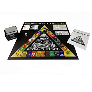 Neddy Games Conspiracy Theory Trivia Board Game - 3rd Edition