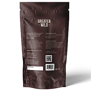 GREATER WILD All Natural Ingredient 9"-12" Assorted Beef Tendon Size, Chews & Treats for Dogs - 5 Piece